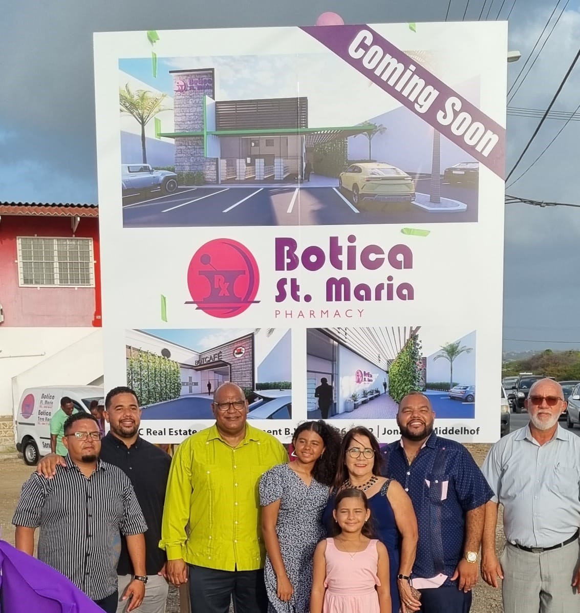 MINISTER COOPER PRESENTE NA GROUNDBREAKING DI BOTIKA SANTA MARIA SU ...